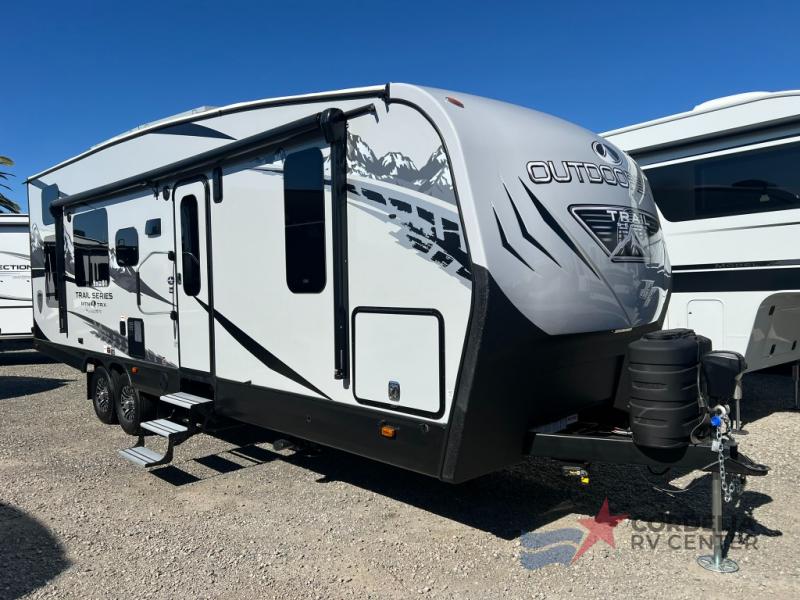 New 2025 Outdoors RV MTN TRX Titanium 27TRX Toy Hauler Travel Trailer ...