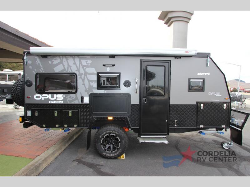 New 2024 Opus Camper OPUS OP15 Travel Trailer at Cordelia RV | Fairfield, CA | #27821