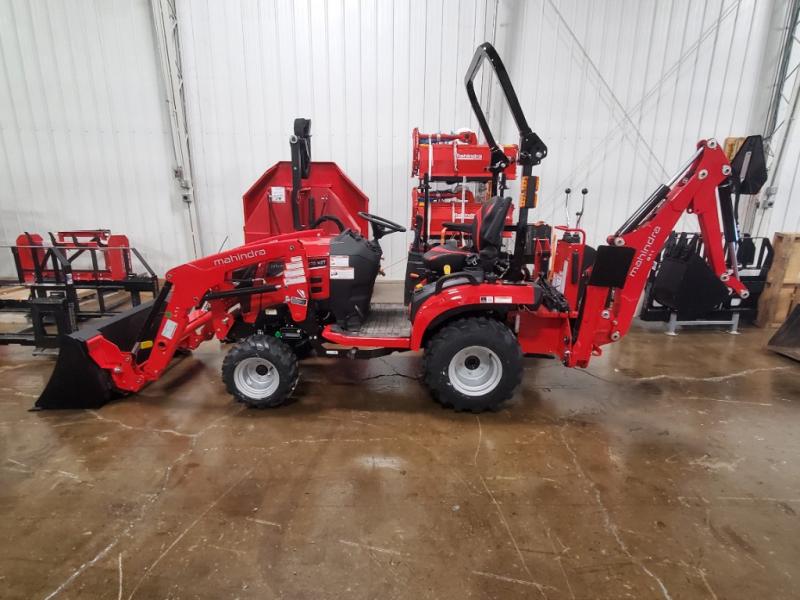 New 2025 MAHINDRA SUBCOMPACT 1120 HST W/LOADER & BACKHOE Tractor at ...