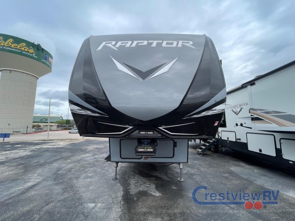 Used 2020 Keystone RV Raptor 356 Toy Hauler Fifth Wheel at Crestview RV ...