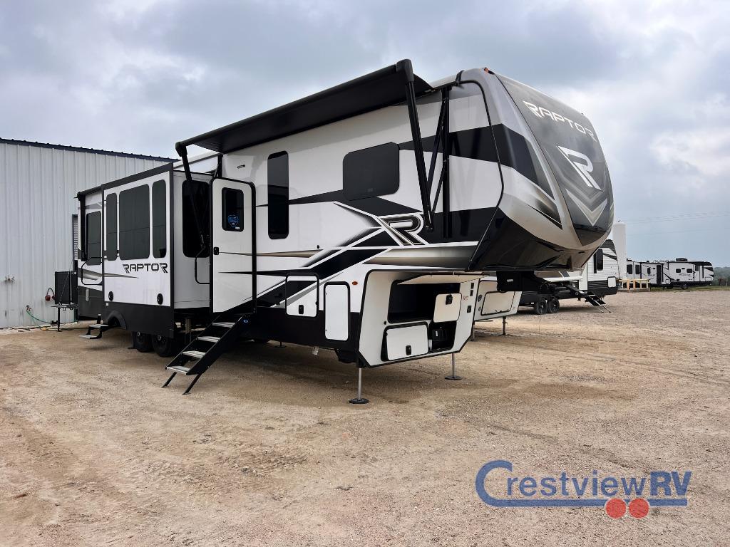 New 2024 Keystone RV Raptor 352 Toy Hauler Fifth Wheel at Crestview RV ...