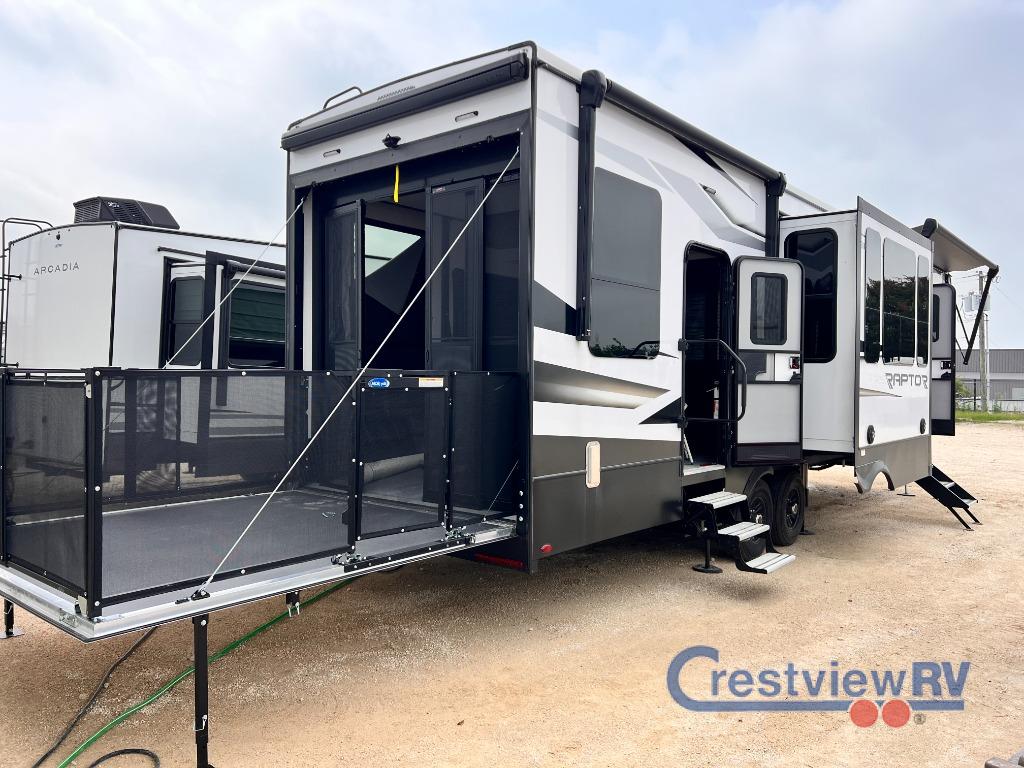 New 2024 Keystone RV Raptor 352 Toy Hauler Fifth Wheel at Crestview RV ...