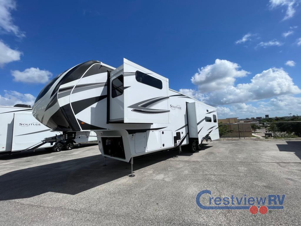 New 2024 Grand Design Solitude 370DV Fifth Wheel at Crestview RV | Buda ...