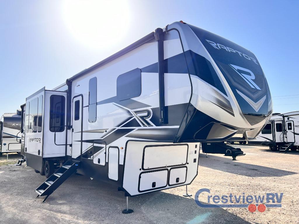 New 2024 Keystone RV Raptor 415 Toy Hauler Fifth Wheel at Crestview RV ...