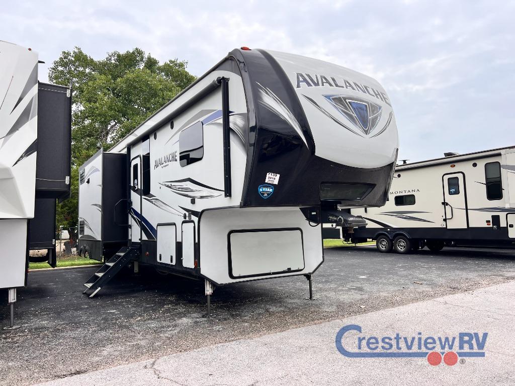 Used 2018 Keystone RV Avalanche 385BG Toy Hauler Fifth Wheel at ...