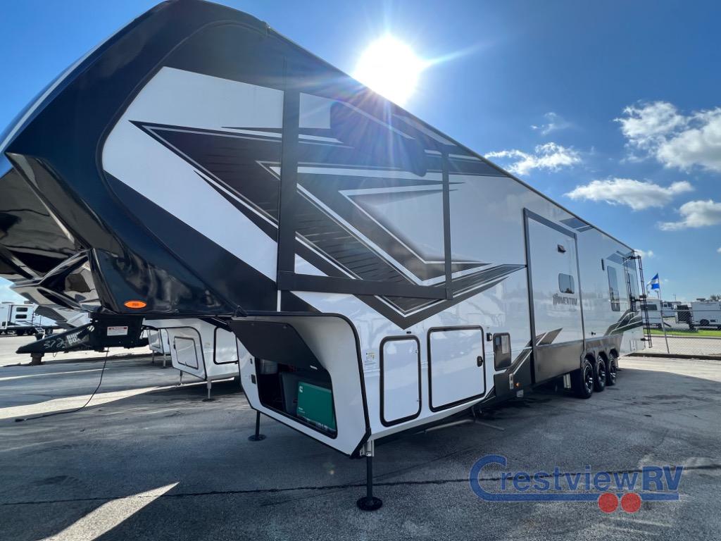 New 2023 Grand Design Momentum 397THS-R Toy Hauler Fifth Wheel at ...