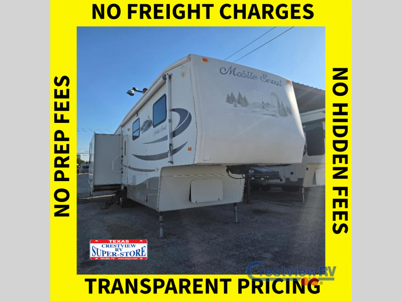 Used 2008 SunnyBrook Mobile Scout 33CKTS Fifth Wheel at Crestview RV ...