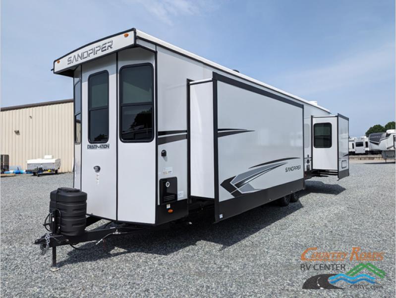 New 2024 Forest River RV Sandpiper Destination Trailers 402FK ...