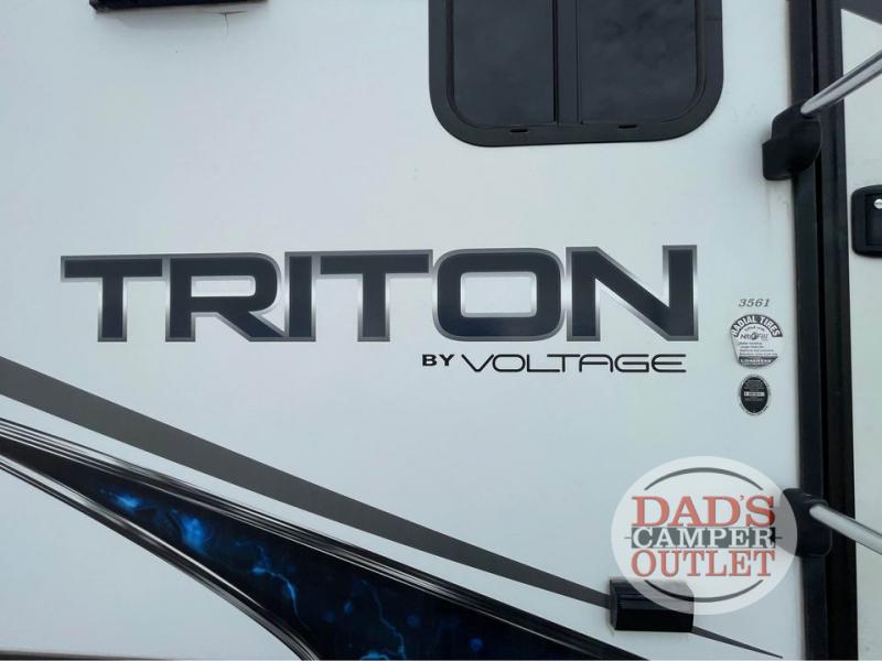 Used 2019 Dutchmen RV Triton 3561 Toy Hauler Fifth Wheel at Dad's ...