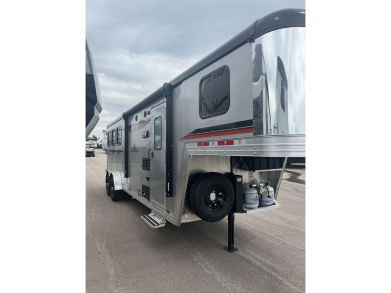 New 2024 Bison SILVERADO 7308 Horse Trailers with living quarters at ...