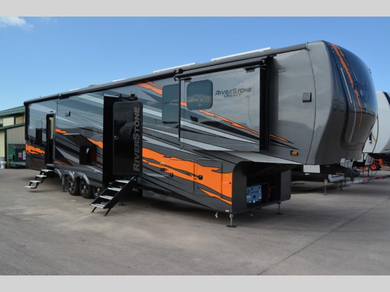 New 2025 Forest River RV RiverStone 4513DST Toy Hauler Fifth Wheel at ...