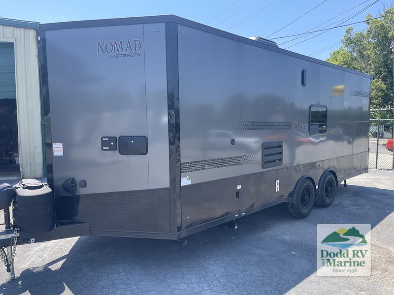 New 2025 Stealth Trailers Nomad 22FK Toy Hauler Travel Trailer at Dodd ...