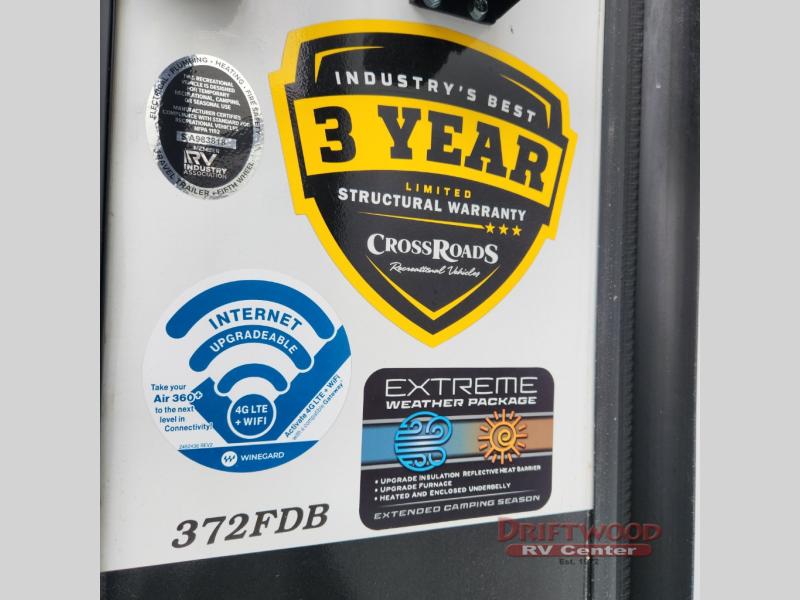 New 2024 CrossRoads RV Hampton HP372FDB Destination Trailer at Driftwood RV Center | Cape May ...