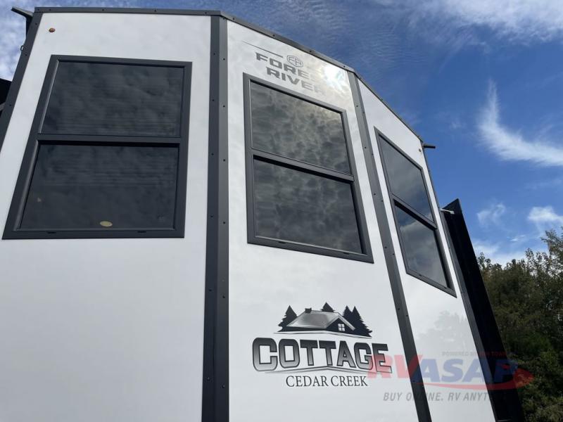 New 2026 Forest River RV Cedar Creek Cottage Fifth Wheels 412FWC Fifth ...