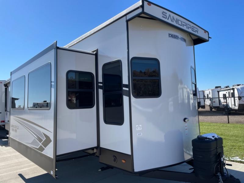 New 2024 Forest River RV Sandpiper Destination Trailers 399LOFT ...