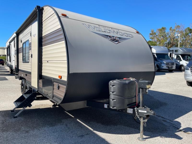 Used 2020 Forest River RV Wildwood 19DBXL Travel Trailer at Gerzeny's ...