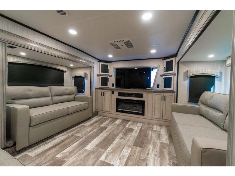 New 2022 Forest River RV Sandpiper Luxury 391FLRB Fifth Wheel at ...
