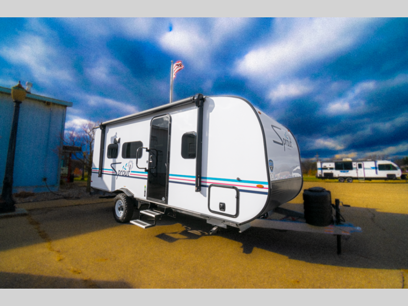 New 2025 Keystone RV Sprout 18RBS Travel Trailer at Gillette's ...