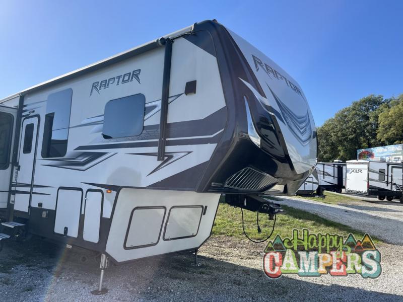 Used 2017 Keystone RV Raptor 355TS Toy Hauler Fifth Wheel at Happy ...