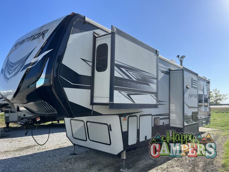Used 2017 Keystone RV Raptor 355TS Toy Hauler Fifth Wheel at Happy ...