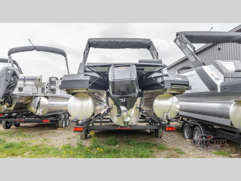 New 2024 BRP Manitou Explore 24 Max Switchback Pontoon at Harvey RV ...