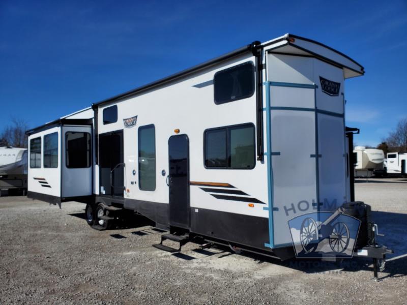 New 2024 Forest River RV Wildwood Grand Lodge 42DL Destination Trailer ...