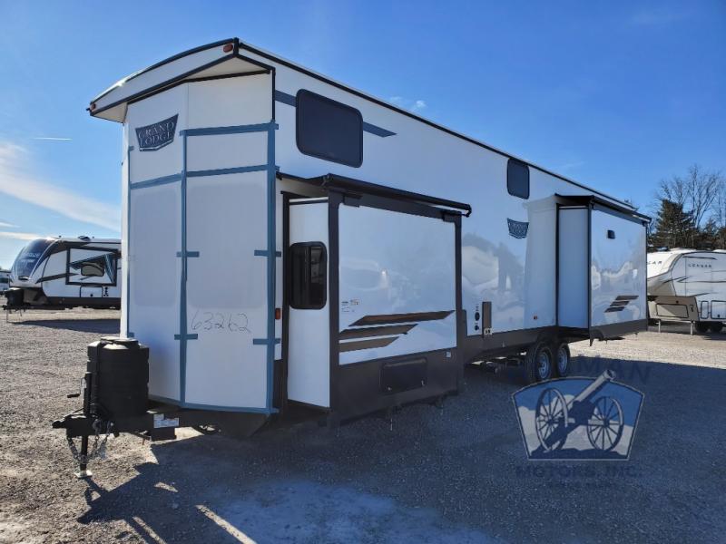 New 2024 Forest River RV Wildwood Grand Lodge 42DL Destination Trailer ...