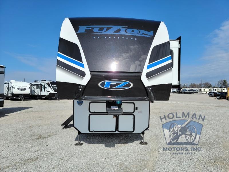 New 2023 Keystone RV Fuzion 428 Toy Hauler Fifth Wheel at Holman RV ...