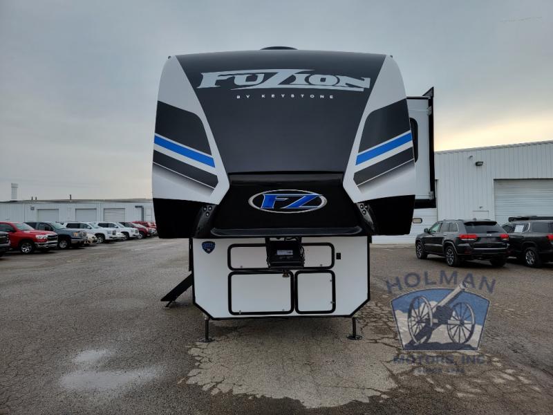 New 2023 Keystone RV Fuzion 428 Toy Hauler Fifth Wheel at Holman RV ...