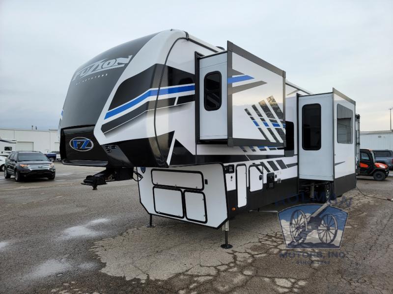 New 2023 Keystone RV Fuzion 428 Toy Hauler Fifth Wheel at Holman RV ...
