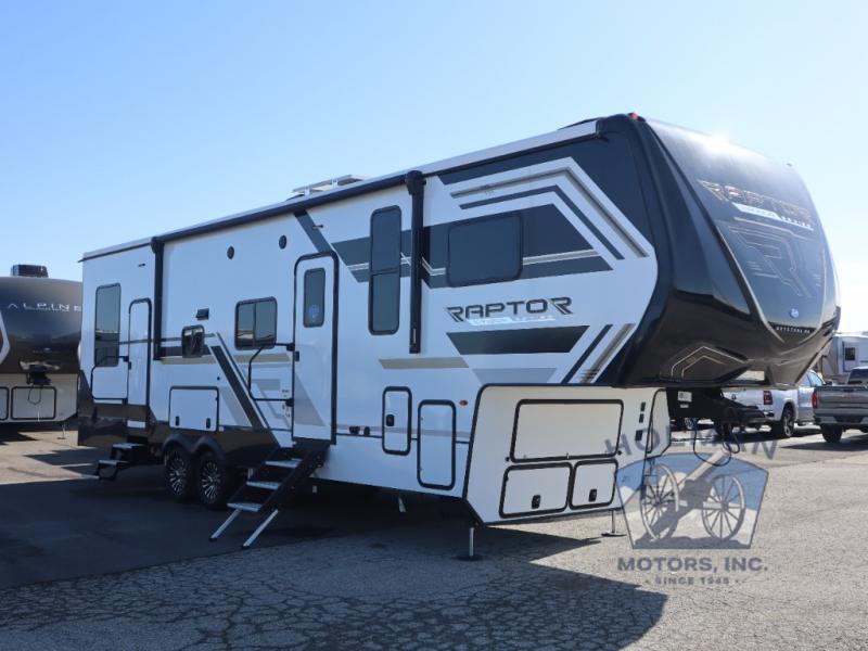 New 2025 Keystone RV Raptor Carbon Series 338 Toy Hauler Fifth Wheel at ...