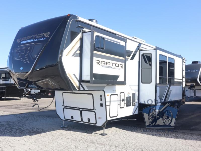 New 2025 Keystone RV Raptor Carbon Series 338 Toy Hauler Fifth Wheel at ...