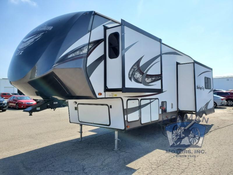 Used 2019 Forest River RV Wildwood Heritage Glen LTZ 286RL Fifth Wheel ...