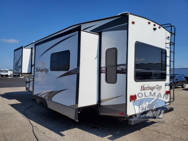 Used 2019 Forest River RV Wildwood Heritage Glen LTZ 286RL Fifth Wheel ...