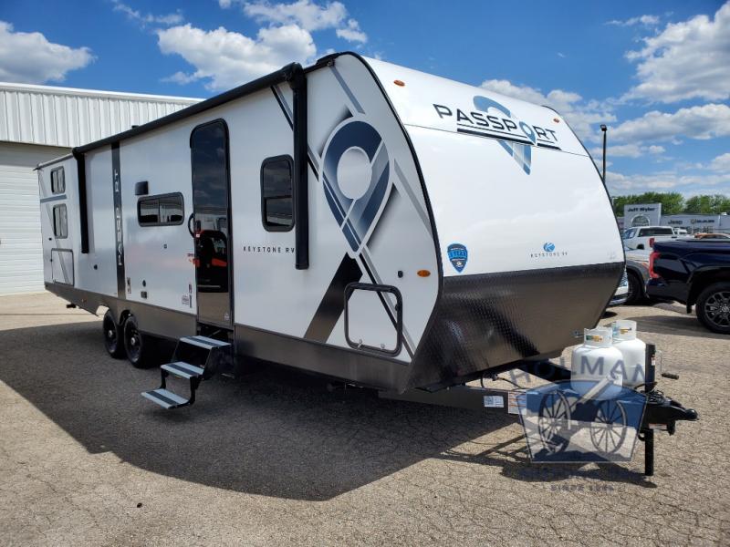 New 2024 Keystone RV Passport SL 284QB Travel Trailer at Holman RV ...