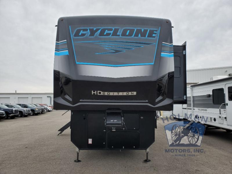 New 2025 Heartland Cyclone 4006 Toy Hauler Fifth Wheel at Holman RV ...
