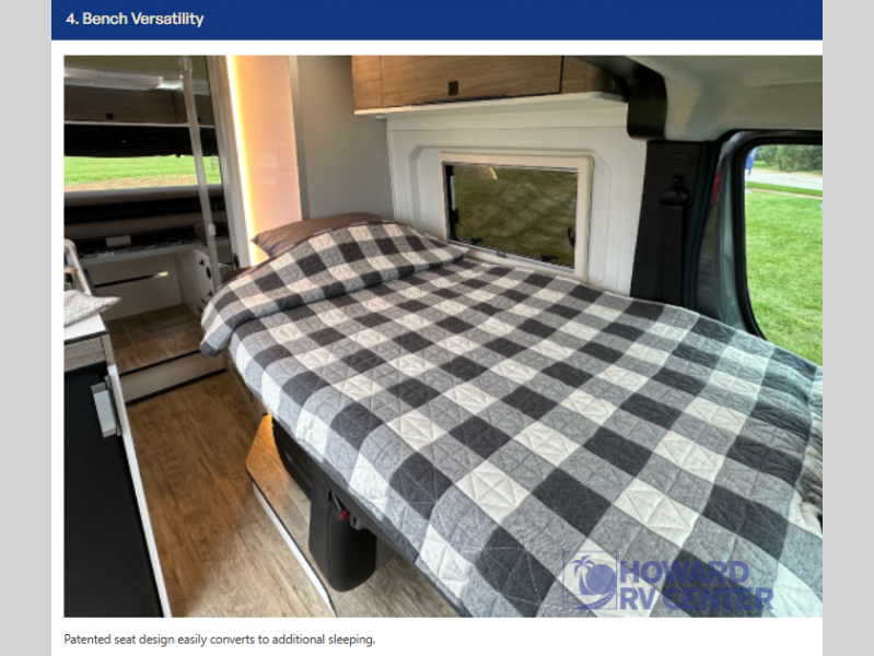 New 2026 Roadtrek Westfalia Wave Pop Top Motor Home Class B at Howard ...