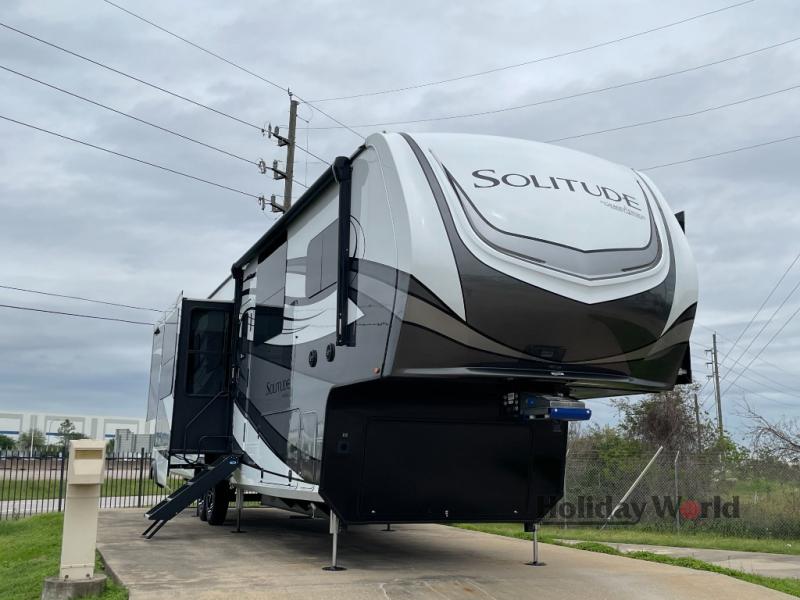 New 2024 Grand Design Solitude 390RK Fifth Wheel at Holiday World ...