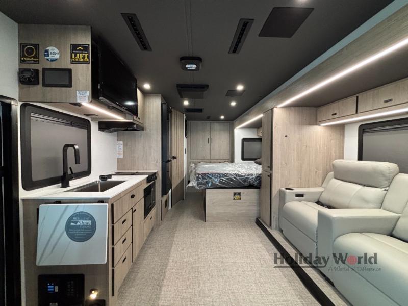 New 2025 Grand Design Lineage 25FW Motor Home Class C - Diesel at Holiday World | Willis, TX | # ...