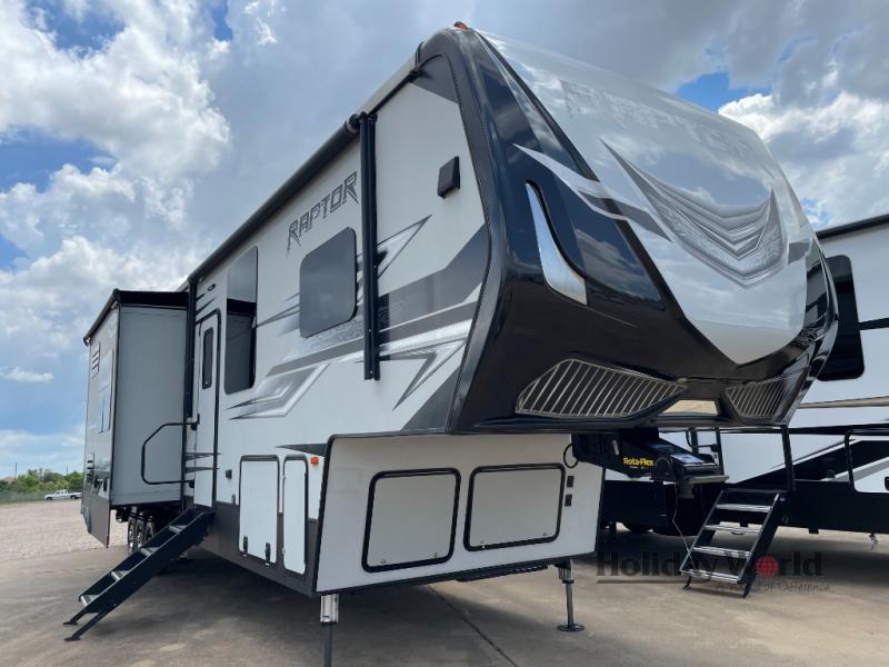 Used 2019 Keystone RV Raptor 425TS Toy Hauler Fifth Wheel at Holiday ...