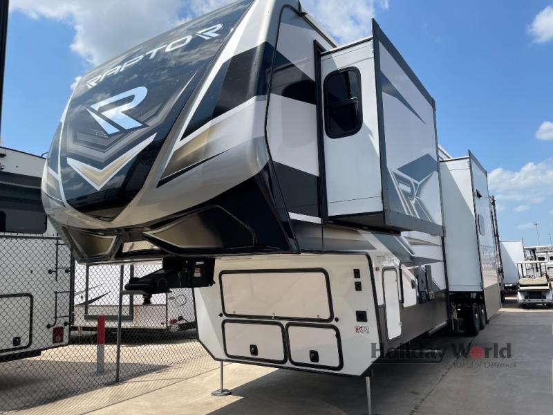 New 2025 Keystone RV Raptor 415 Toy Hauler Fifth Wheel at Holiday World ...