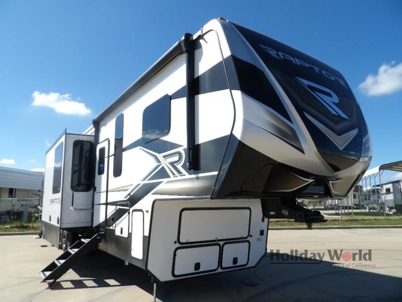 New 2025 Keystone RV Raptor 431 Toy Hauler Fifth Wheel at Holiday World ...