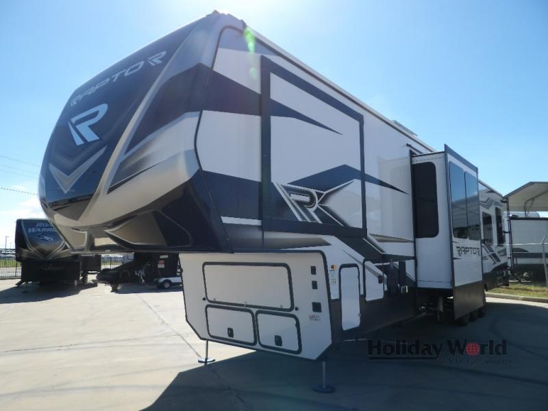 New 2025 Keystone RV Raptor 431 Toy Hauler Fifth Wheel at Holiday World ...