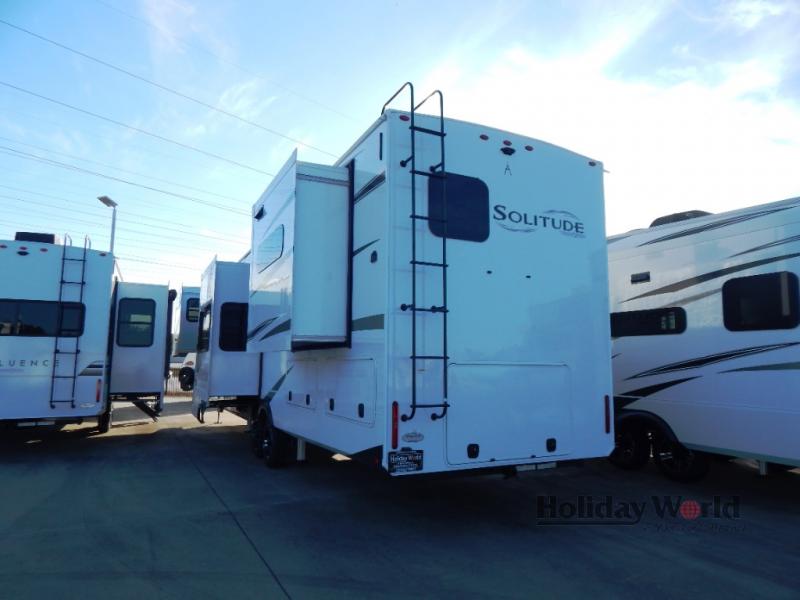 New 2025 Grand Design Solitude 390RK Fifth Wheel at Holiday World ...