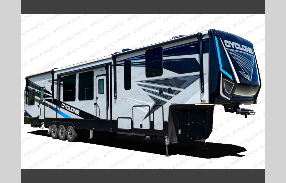 New 2024 Heartland Cyclone 4006 Toy Hauler Fifth Wheel at Leo's ...