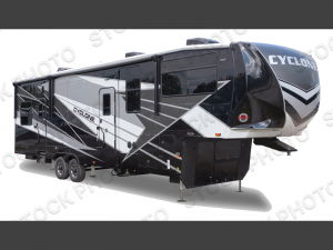 New Heartland Cyclone 4005 Toy Hauler Fifth Wheel for Sale | Review ...