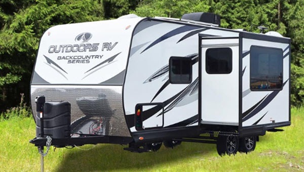 New Outdoors RV Back Country Series MTN TRX 21FBS Travel Trailer for ...