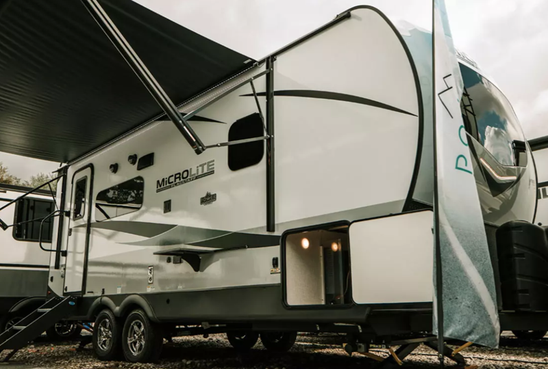 New Forest River RV Flagstaff Micro Lite 22FBS Travel Trailer for Sale ...
