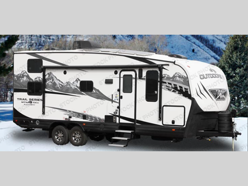 New 2025 Outdoors RV Trail Series MTN TRX Titanium 24TRX Toy Hauler ...