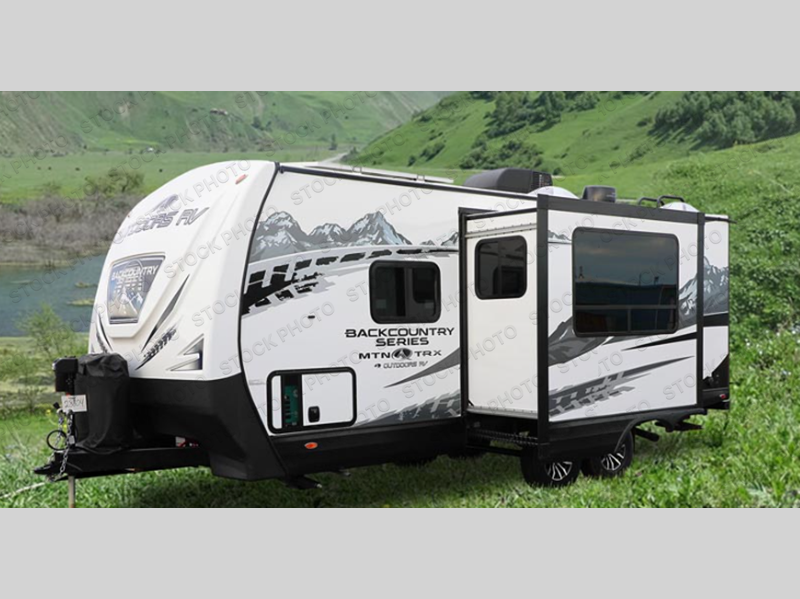 New 2025 Outdoors RV Back Country Series MTN TRX 21RWS Travel Trailer ...